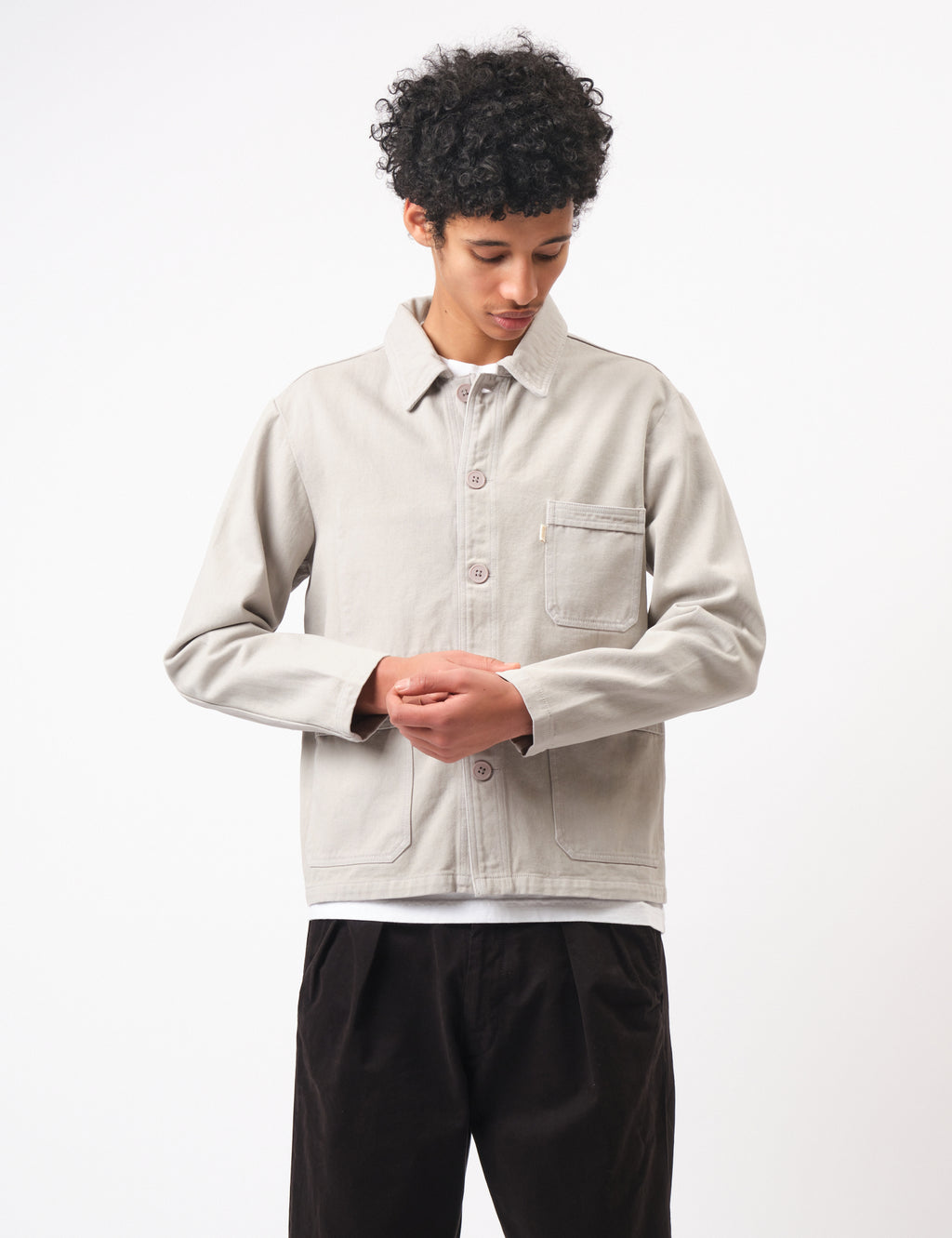 Bhode French Chore Jacket Mk.II - Cornish Stone | Urban Excess. – URBAN ...
